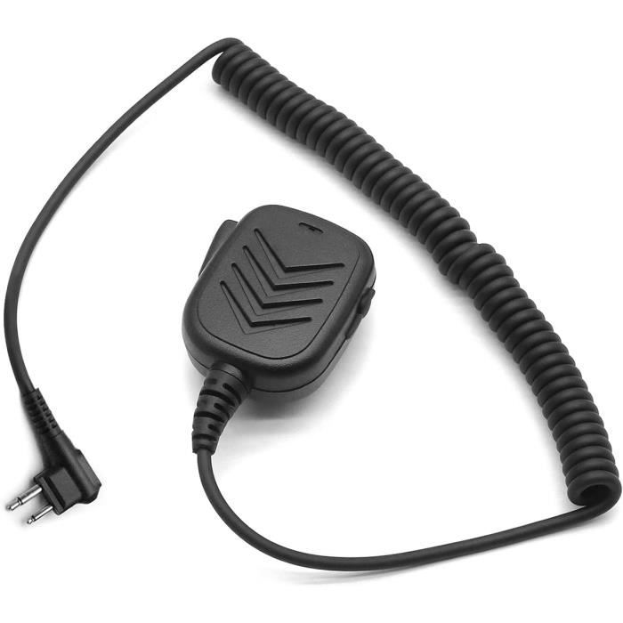Haut-Parleur Microphone Mic Ptt Compatible Avec Motorola Radio Cp040 ...