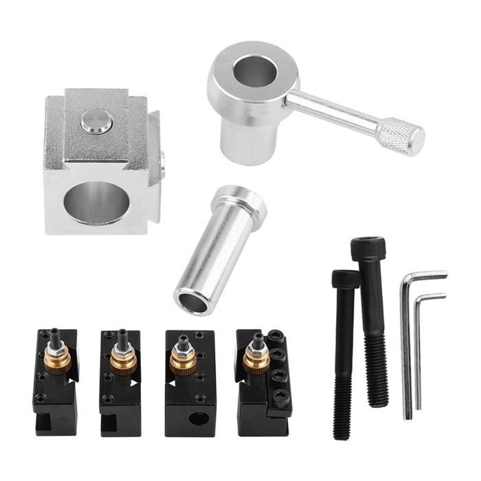 VBESTLIFE poteau d'outil de changement rapide Ensemble de kit de vis et ...