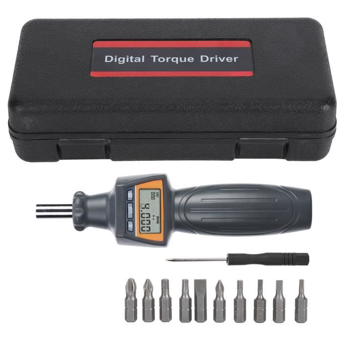 Zerone Digital Torsion Driver Tournevis numérique tournevis réglable ...