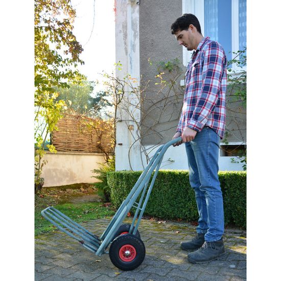 Roue de diable increvable 260mmx85mm - 3.00-4 alésage 20mm jante ...