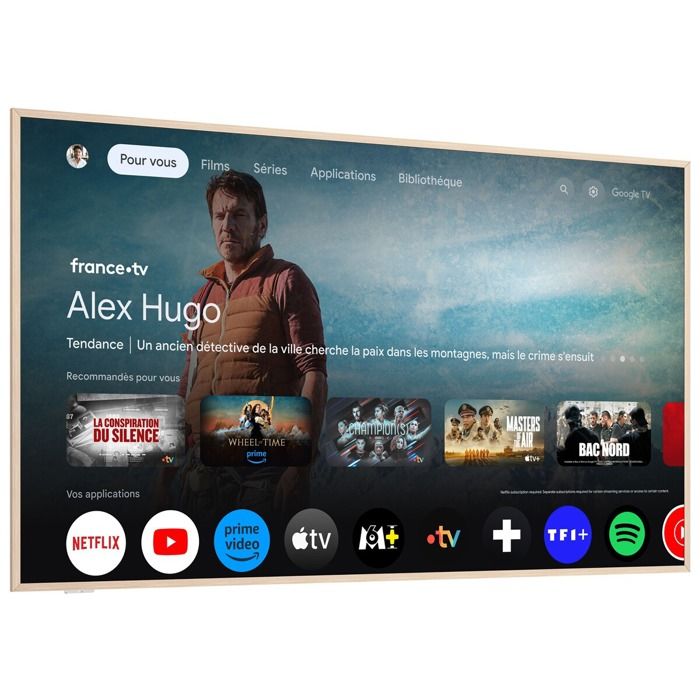 Téléviseur QLED - TCL - 55A300W NxtVision PRO - 4K UHD - Smart TV ...