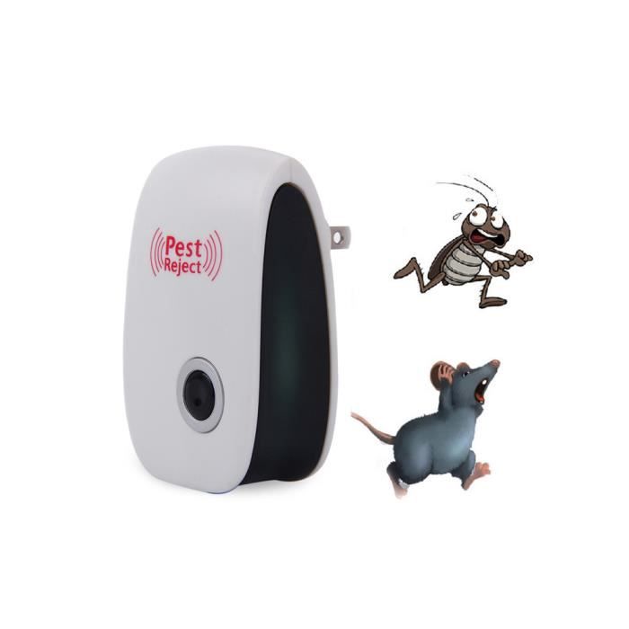 2* Répulsif Ultrason Anti-Rongeurs Insectes, Répulsif Anti Rats Souris ...