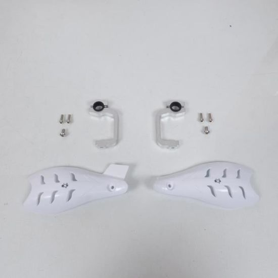 Protège main One Fish blanc guidon diamètre 22mm pour moto enduro cross ...