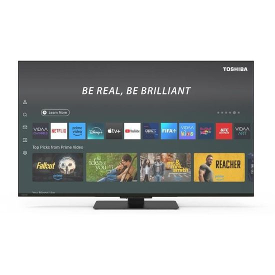 TOSHIBA 55UV6F63DG - TV LED 55'' (139 cm) - 4K UHD 3840x2160 - Dolby Vision - Smart TV - 3xHDMI ...
