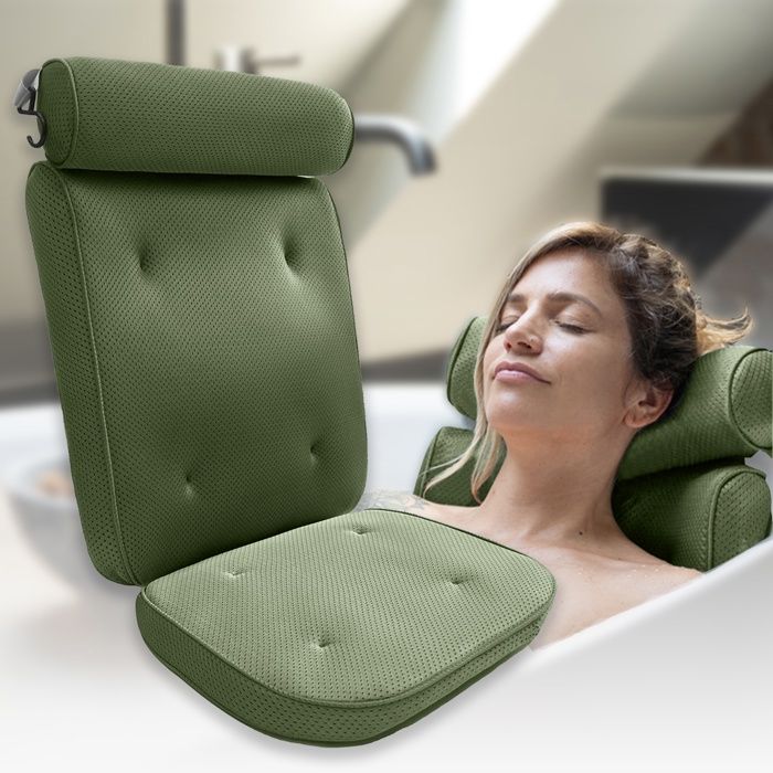 HelloBath® Coussin de spa - Coussin de bain de Luxe ergonomique - Tête ...