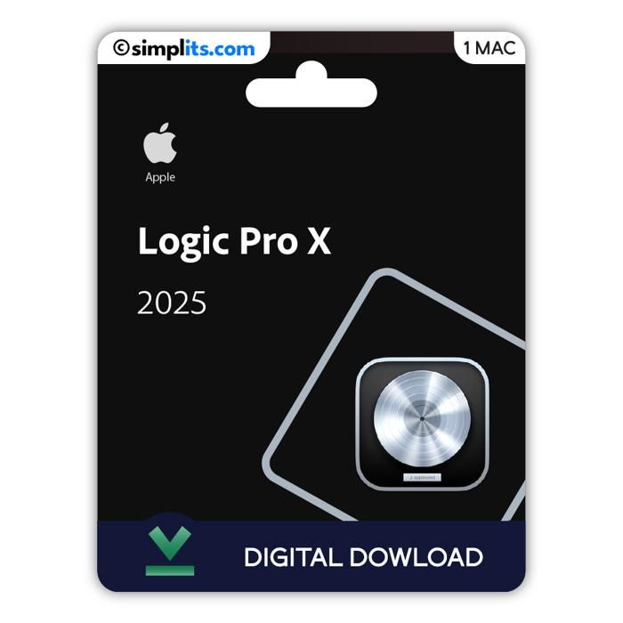Logic Pro X 2025 (Mac) - Activation Perpétuelle - À télécharger - 1 Mac ...