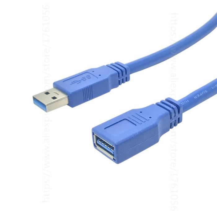 1.5M - Am-af - Câble USB Type A mâle vers USB 3.0 Micro B mâle, mini ...