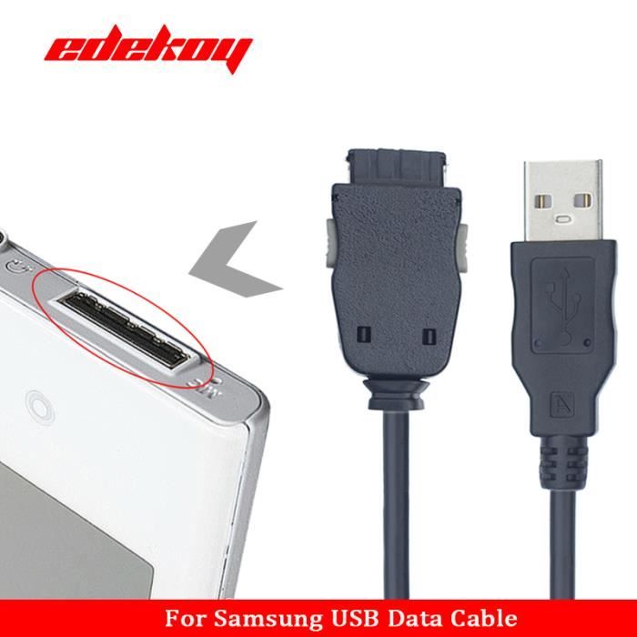 1.2 m - SYNC DE DONNÉES USB manipulé GER CABLE pour Samsung MP3 MP4 ...