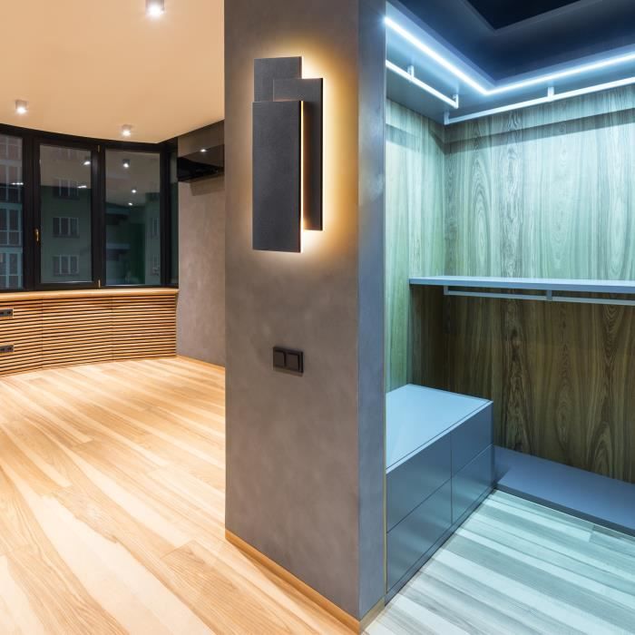Fusion Applique Murale d'intérieur 24W LED Couloir de Chambre à Coucher ...