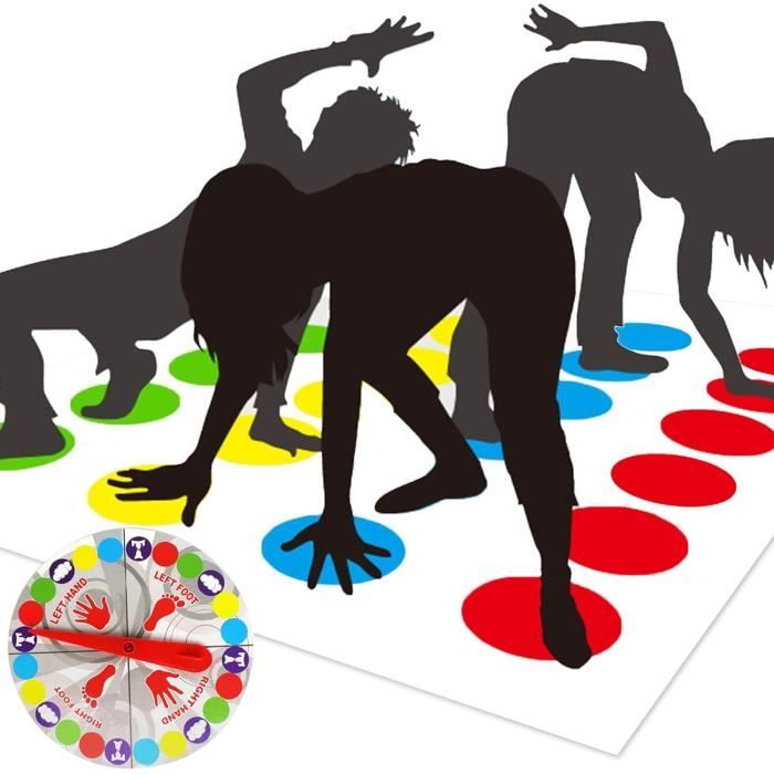 Jeu de plateau - Twisting - Jeu d'équilibre - Tapis de jeux d'équilibre - Cdiscount Jeux - Jouets