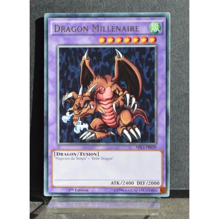 Carte YU-GI-OH MIL1-FR039 Dragon Millénaire (Thousand Dragon) - Rare NEUF FR - Cdiscount Jeux ...