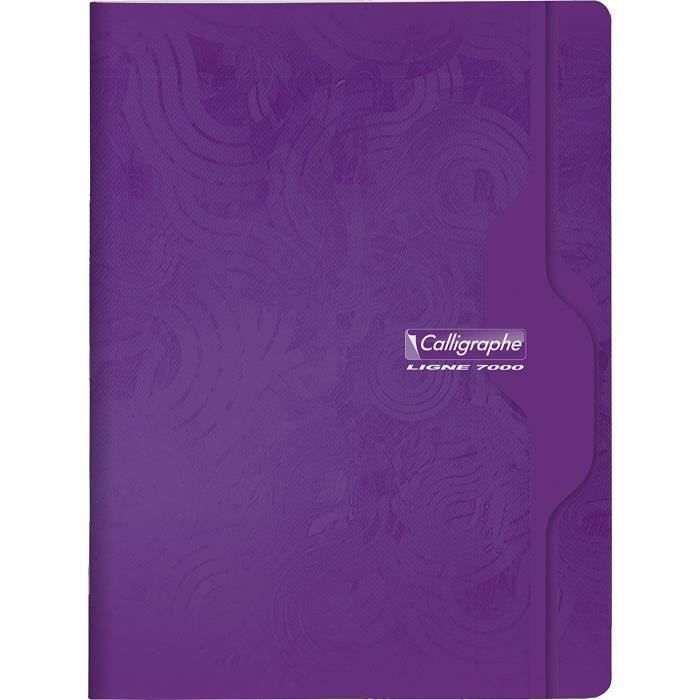 Calligraphe 7496C Un cahier piqu gamme 7000 de Clairefontaine 140 pages ...