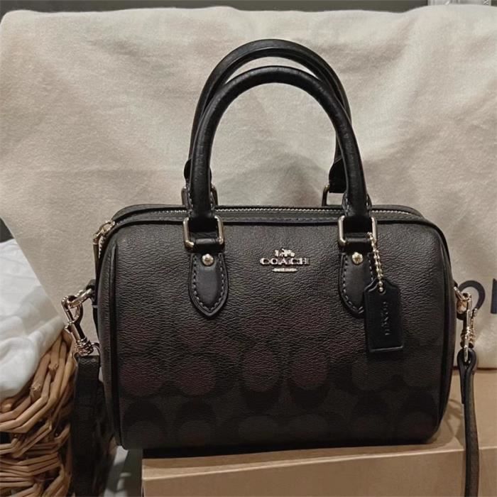 Sac Seau - AUTREMENT - Mini Rowan - Cuir Noir - Porté Épaule - Zippée ...