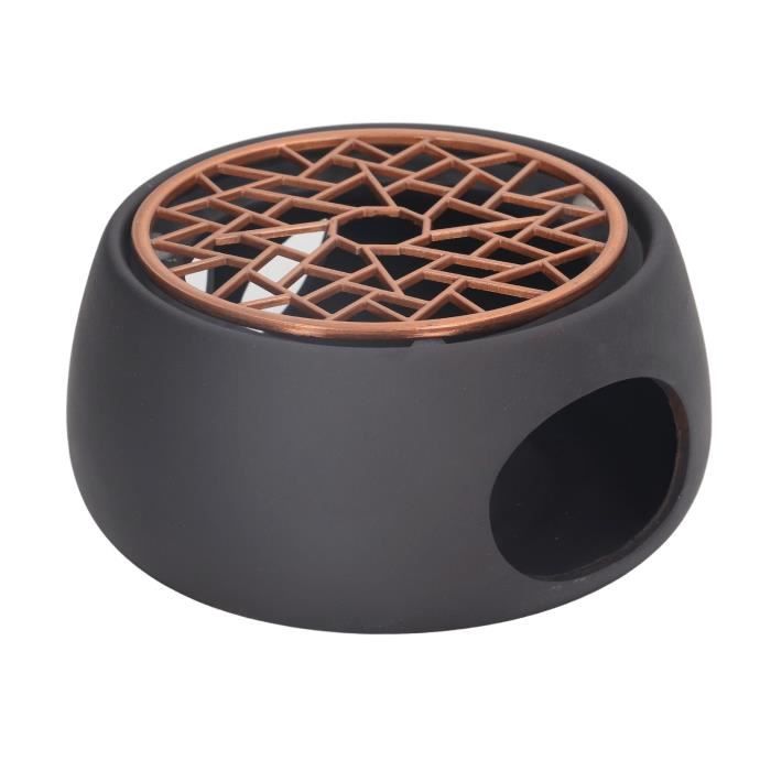 YEN- Chauffe Théière Base Chauffe Bougie Céramique Chauffe Thé Café ...