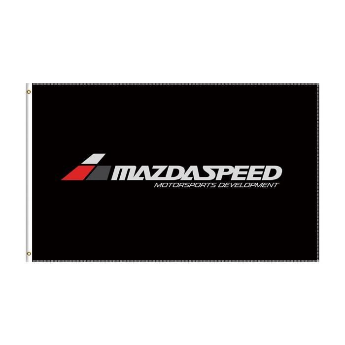 Decoration De Table - Centre De Table CRAZE 3x5 Ft Mazdaspeed Flag ...