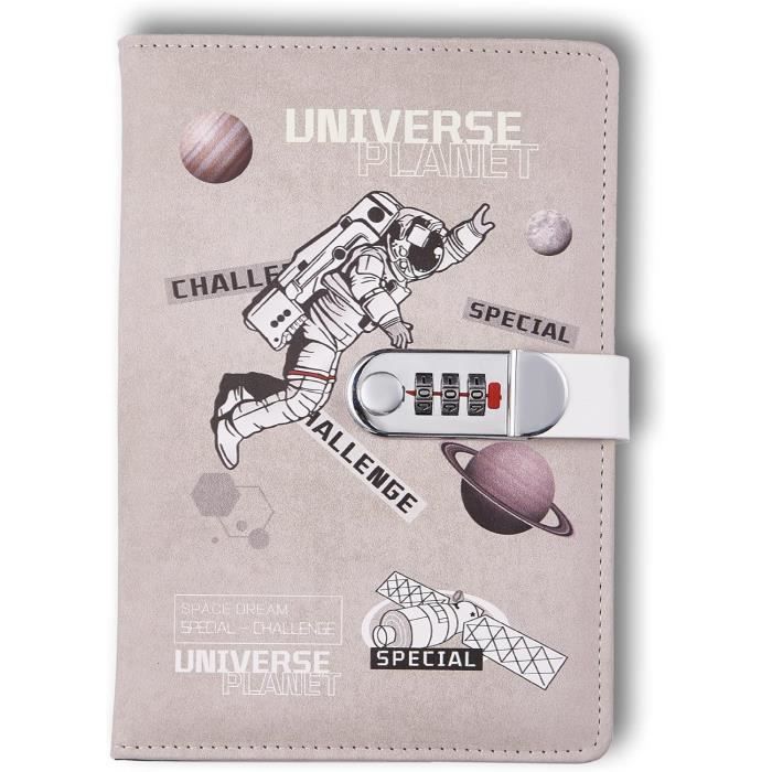 Journal Intime En Cuir Créatif Avec Serrure À Combinaison (Série ...