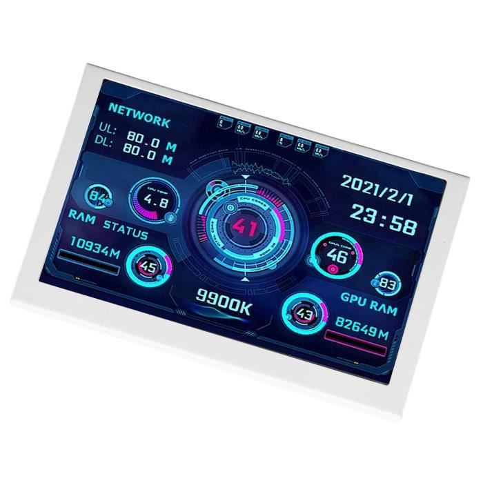 Mini écran IPS USB 5 pouces Moniteur de température d'ordinateur 5 ...