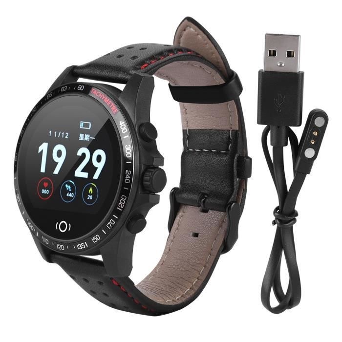 Bluetoot Smartwatch 1,22 inch Écran TFT Montres Connectées Bluetooth 4. ...