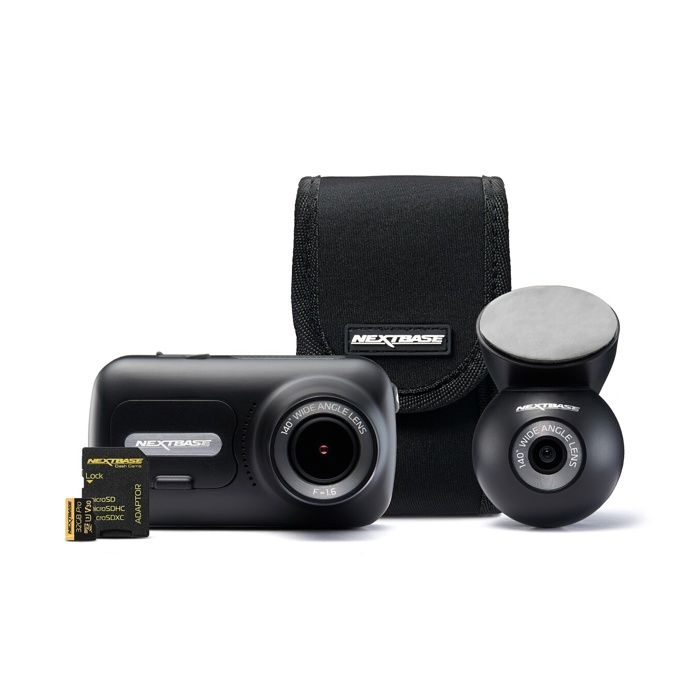 Next Base Caméra embarquée Dashcam 322GW Gris et noir + Module lentille ...