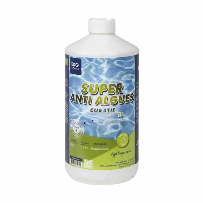 A propos des algicides et produits anti-algues pour piscines