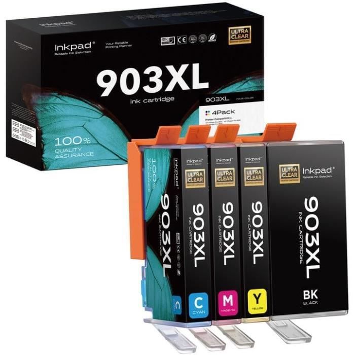 903Xl Cartouches D'Encre Compatibles Avec Hp 903 Xl Multipack Pour ...