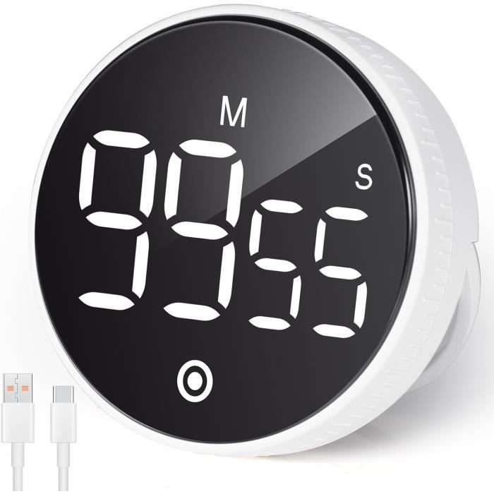 Minuteur De Cuisine Usb Timer Cuisine Kitchen Timer Digital Magnétique ...