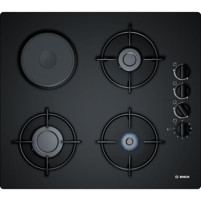 Plaque de cuisson mixte - SANAG - Nornward Poy6B6B10 - 60 cm - Verre ...