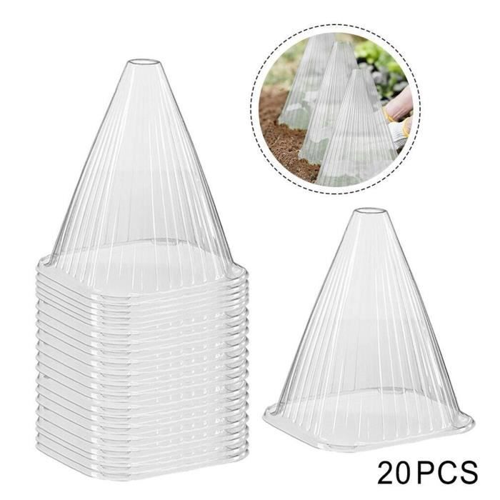Lot de 20 cloches pour plants - VGEBY - Jardin Cloche de Serre ...