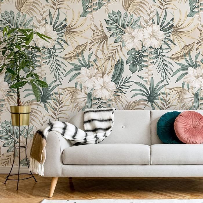 Papier Peint Adhesif 10m Décoration Murale Feuille Autocollante ...