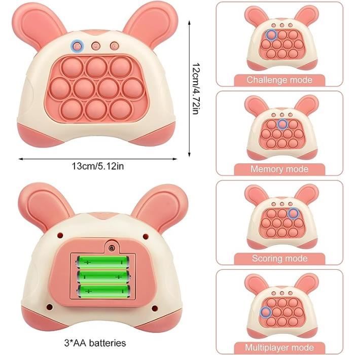 Jeu de Pop lectroniqueJouets Sensoriels Pop-It FidgetContrleur de Jeu ...