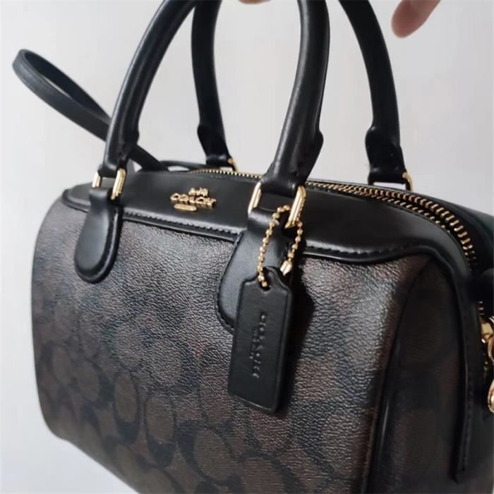 Sac Seau - AUTREMENT - Mini Rowan - Cuir Noir - Porté Épaule - Zippée ...