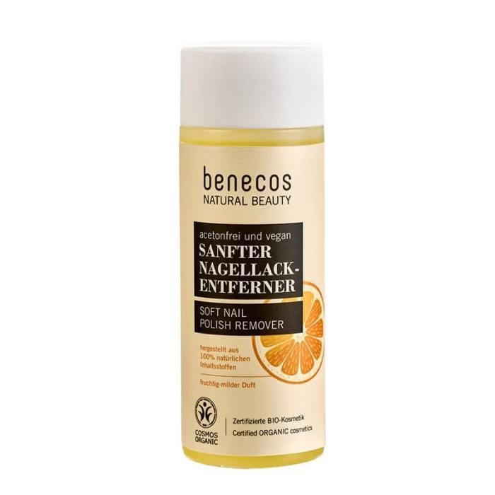 Dissolvant à Ongles Bio - Benecos - 125ml - Sans Acétone - Huiles ...