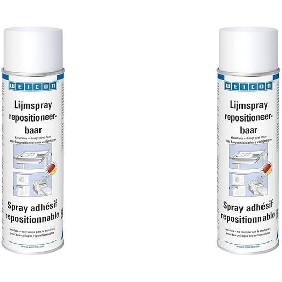 Spray Adhésif Répositionnable 500 ml-Adhésif universel pour collages ...