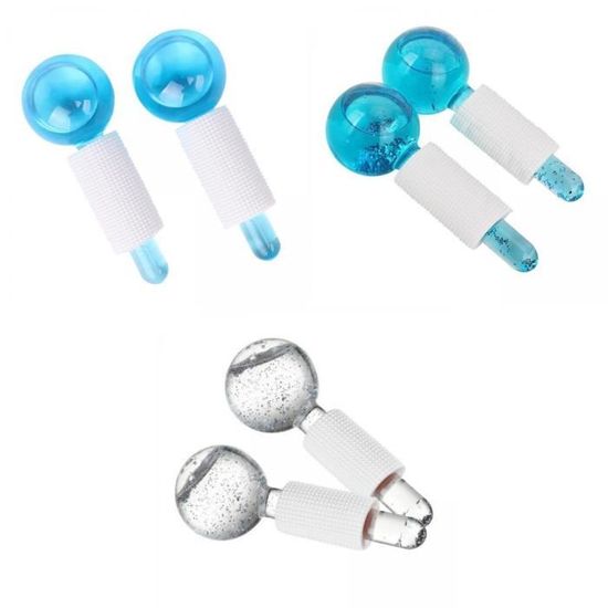 6x Globes De Glace Rafraîchissants Pour Le Visage Raffermissant Les