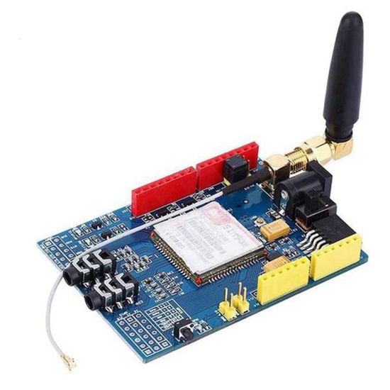 Module SIM900 Carte de DéVeloppement GSM GPRS GPS SMA avec Antenne GPS pour Arduino, Carte de ...