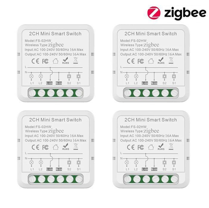 Tuya-Joli d'éclairage WiFi intelligent,mini disjoncteur intelligent ...