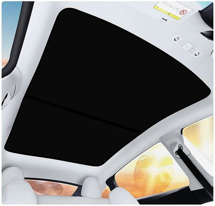 Pare Soleil Toit Ouvrant pour Tesla Model 3 / Y, Réflecteur de Lumière ...