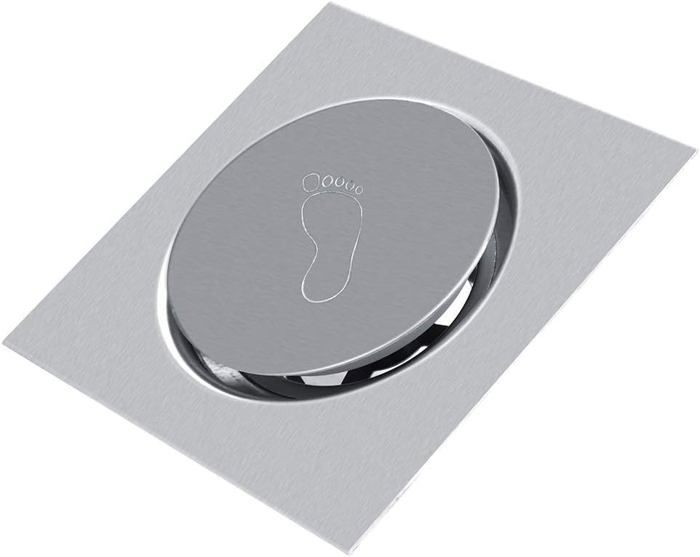 Rebond pdale en acier inoxydable drain de sol de douche drain grill ...