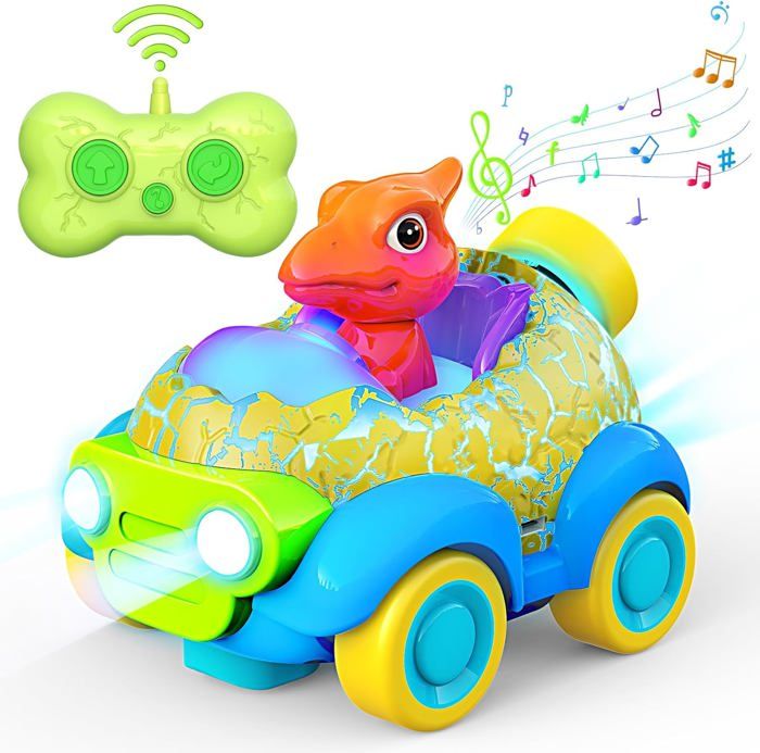 Voiture Telecommandé Enfant, Dinosaure Jouet Enfant 2 3 4 5 6 7 Ans ...