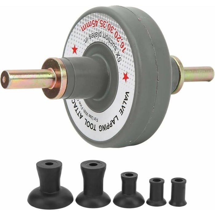 Kit de Rodage de Soupapes Outils Universels avec 5 Plaques dAspiration ...