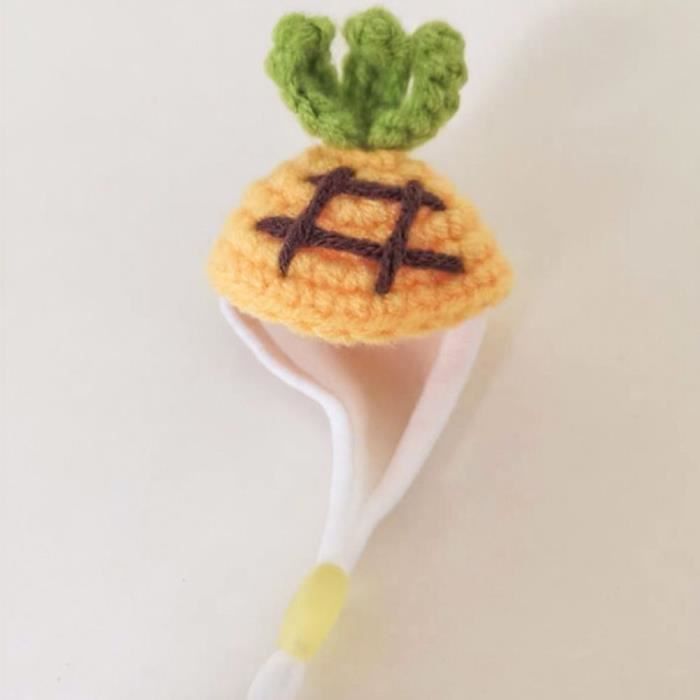 Casquette-snood,Mini chapeau de hamster pour petits animaux,jolis ...