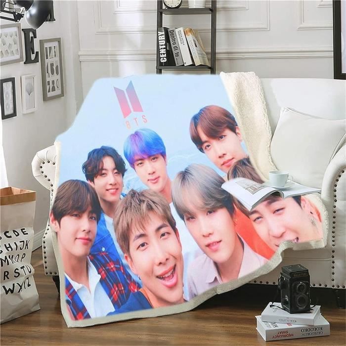 Bt21 Couverture Douillette Bts - Motif Dessin Animé - Pour Enfant - En ...