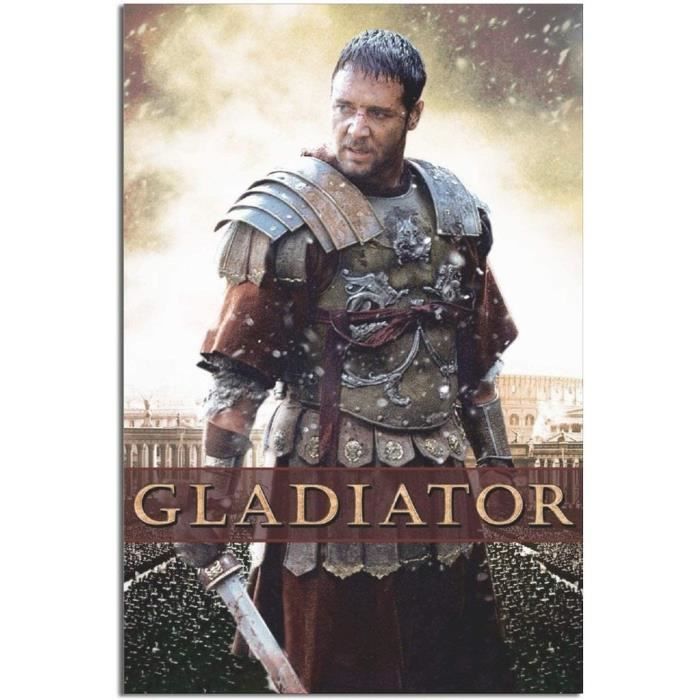 Enartly Affiches Et Impressions Poster Del Film Gladiatore Ufficio