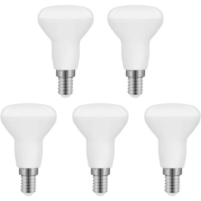 Ampoule LED R50 E14 5W, R50 LED E14 Réflecteur Équivalent Ampoule ...
