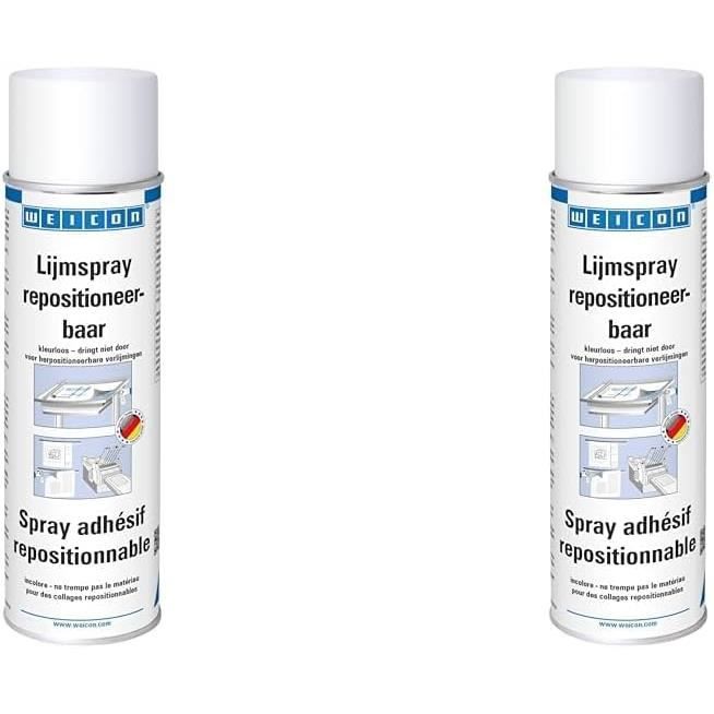 Spray Adhésif Répositionnable 500 ml-Adhésif universel pour collages ...