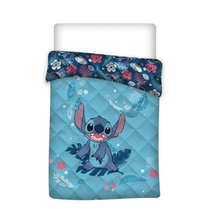 Couette imprimée - DISNEY - Lilo et Stitch - 140x200 cm - Polyester ...