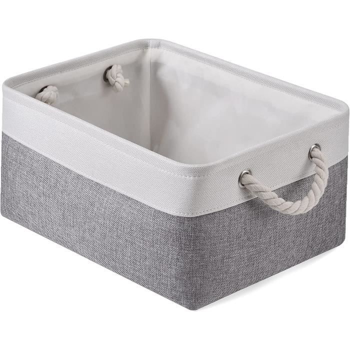 Grande boîte de rangement pliable en tissu, paniers de rangement en ...