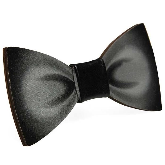 Noeud papillon en bois pour hommes, faits à la main, motif de fête ...