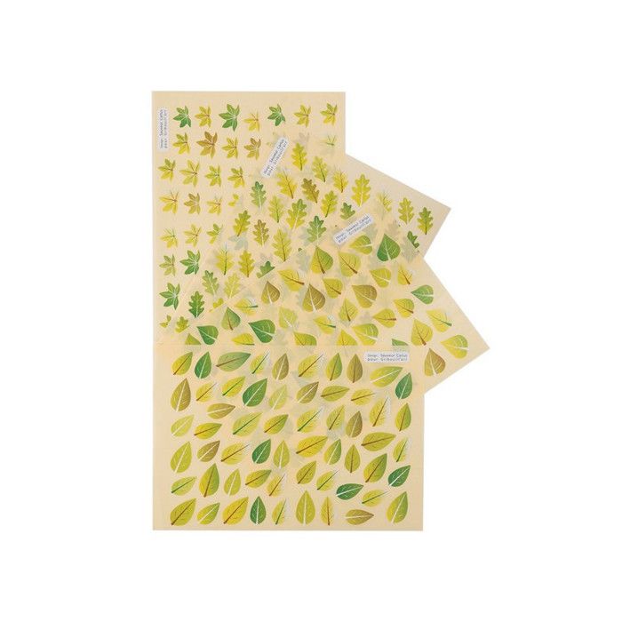 Gommettes - Feuilles d'arbre - Pour enfant - 960 stickers ...