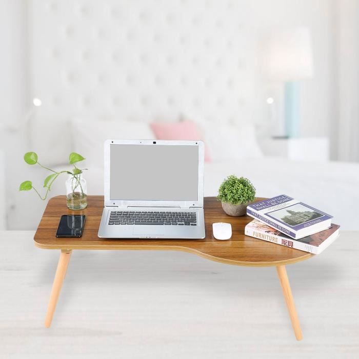 Bureau d'Ordinateur Portable Pliable Portatif Polyvalent Table Basse en ...